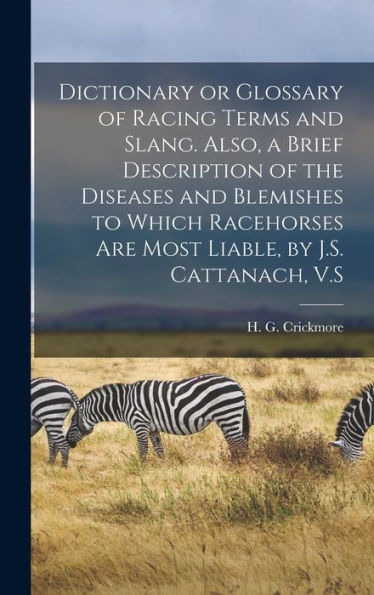 Dictionary Or Glossary Of Racing Terms And Slang. Also, A Brief ...