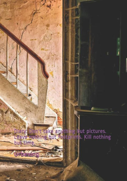 Diary: Don't take anything but pictures. Leave nothing but footprints ...